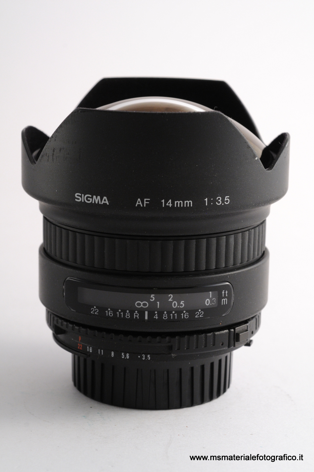 Obiettivo Sigma AF 14mm f/3,5 per Nikon - M&S Materiale Fotografico